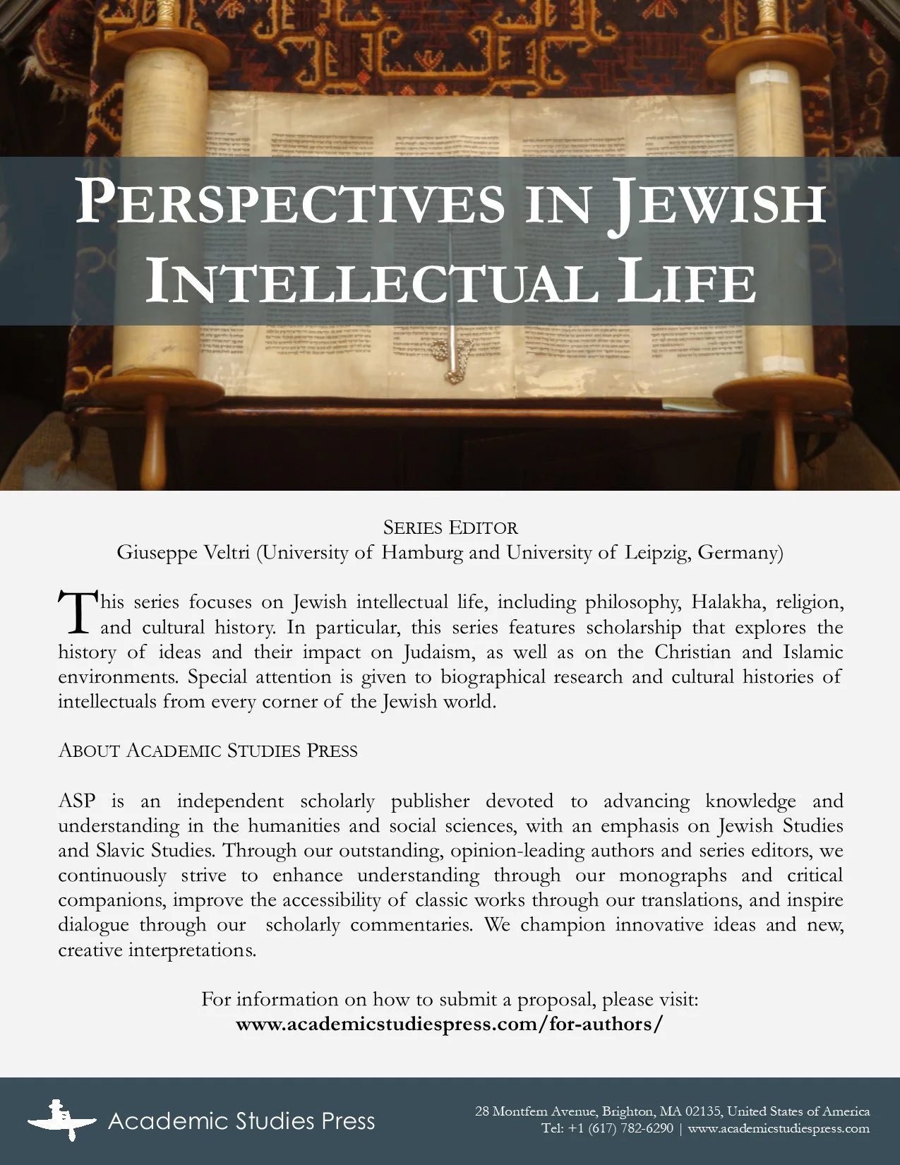 Catalogs & Leaflets — Academic Studies Press