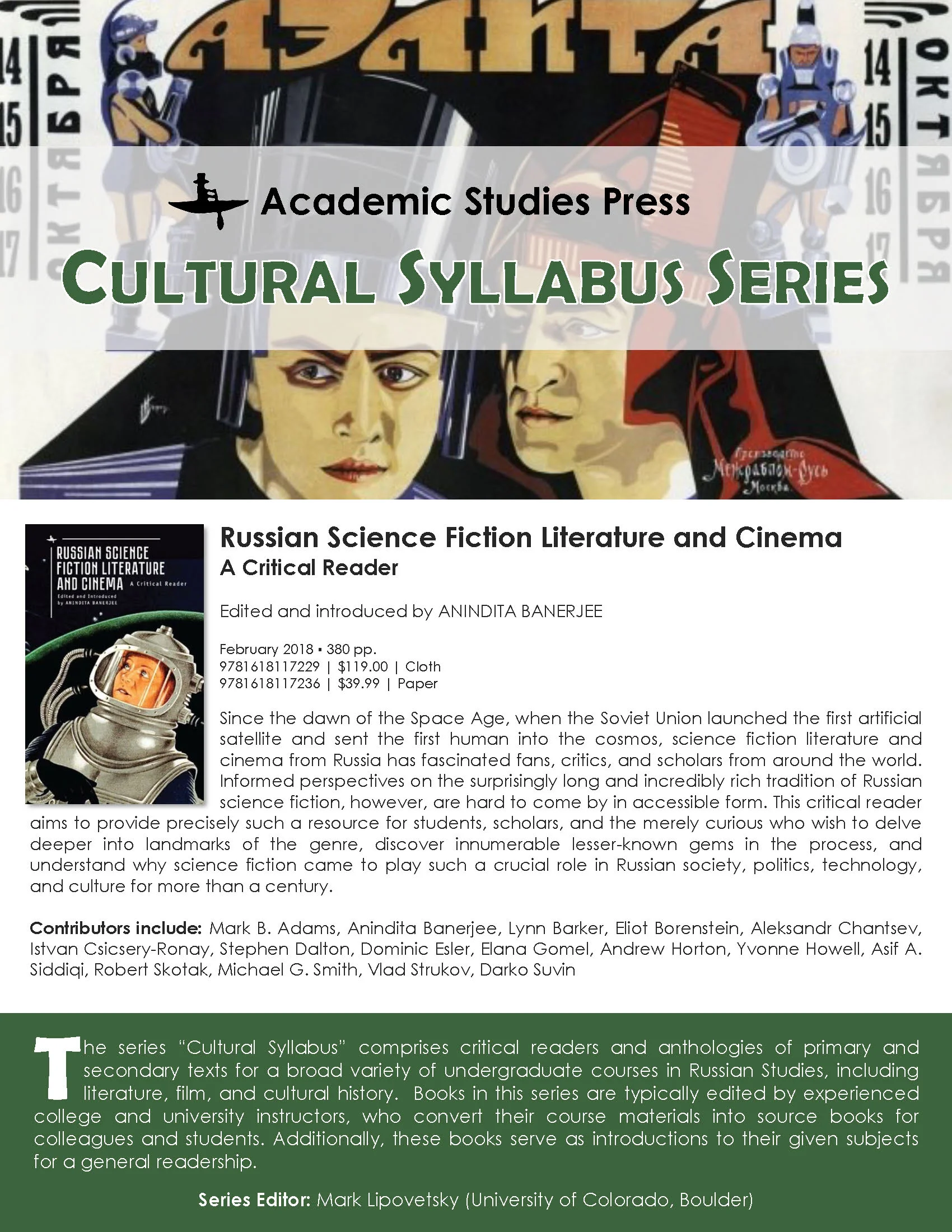 Catalogs & Leaflets — Academic Studies Press