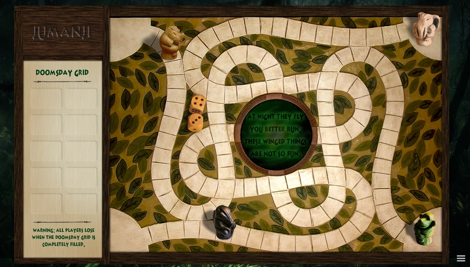 Jumanji Board Game Design