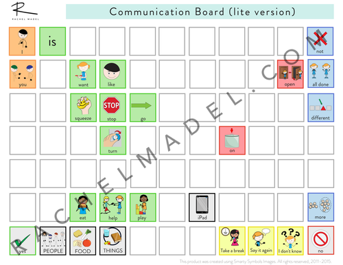How to Use a Communication Board — Rachel Madel Speech Therapy Inc.