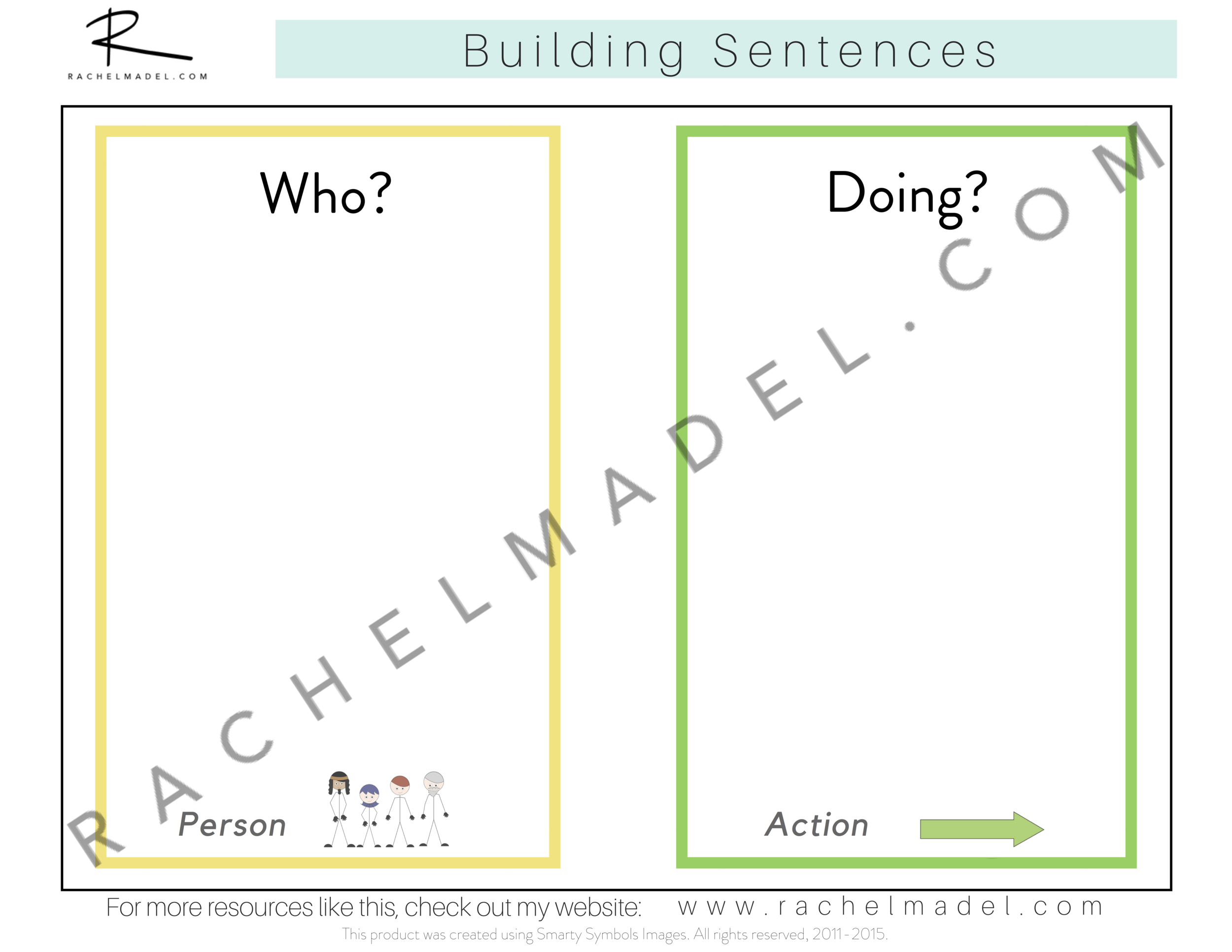 Building Sentences Bundle — Rachel Madel Speech Therapy Inc.