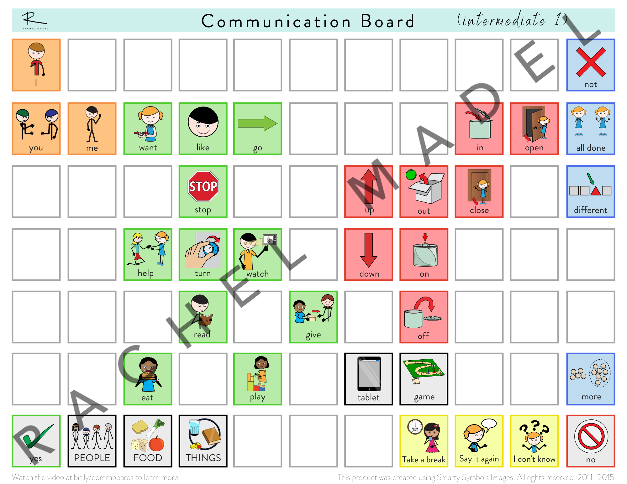 Communication Board Bundle | Supports Independent Communication for ...