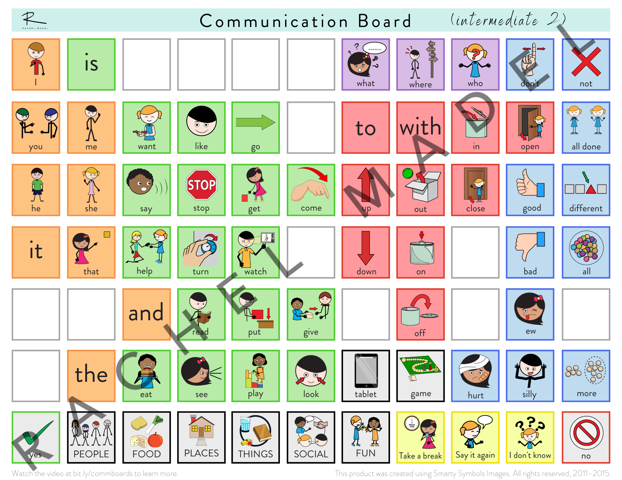 Communication Board Bundle | Supports Independent Communication for ...