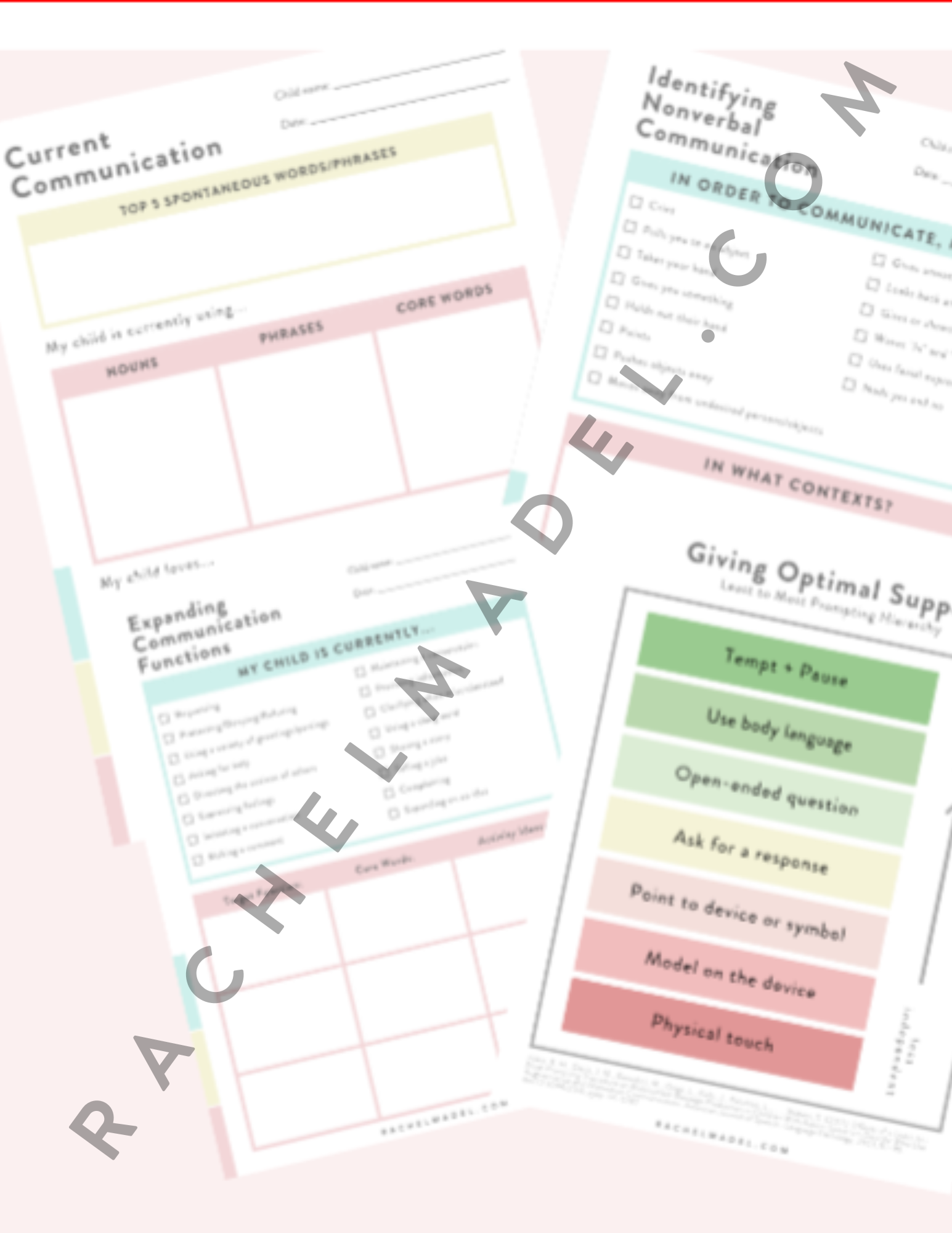 AAC Vocabulary Bundle | Essential Words & Phrases for AAC Learners ...
