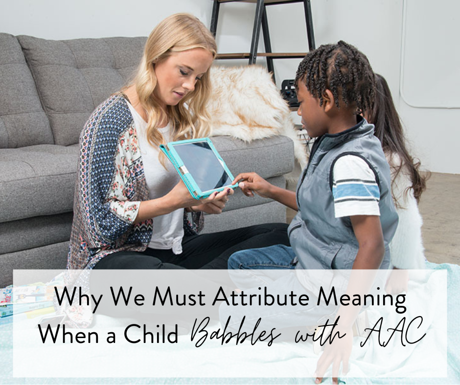 Read my latest blog to get helpful insight on speech therapy, AAC, and ...