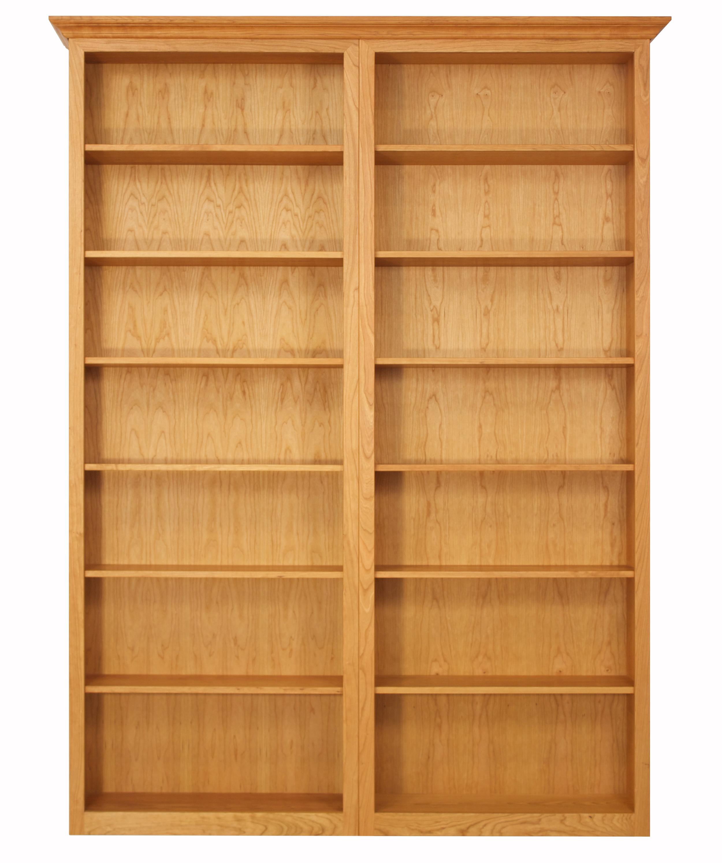 Cherry 7-Space — 57th Street Bookcase & Cabinet