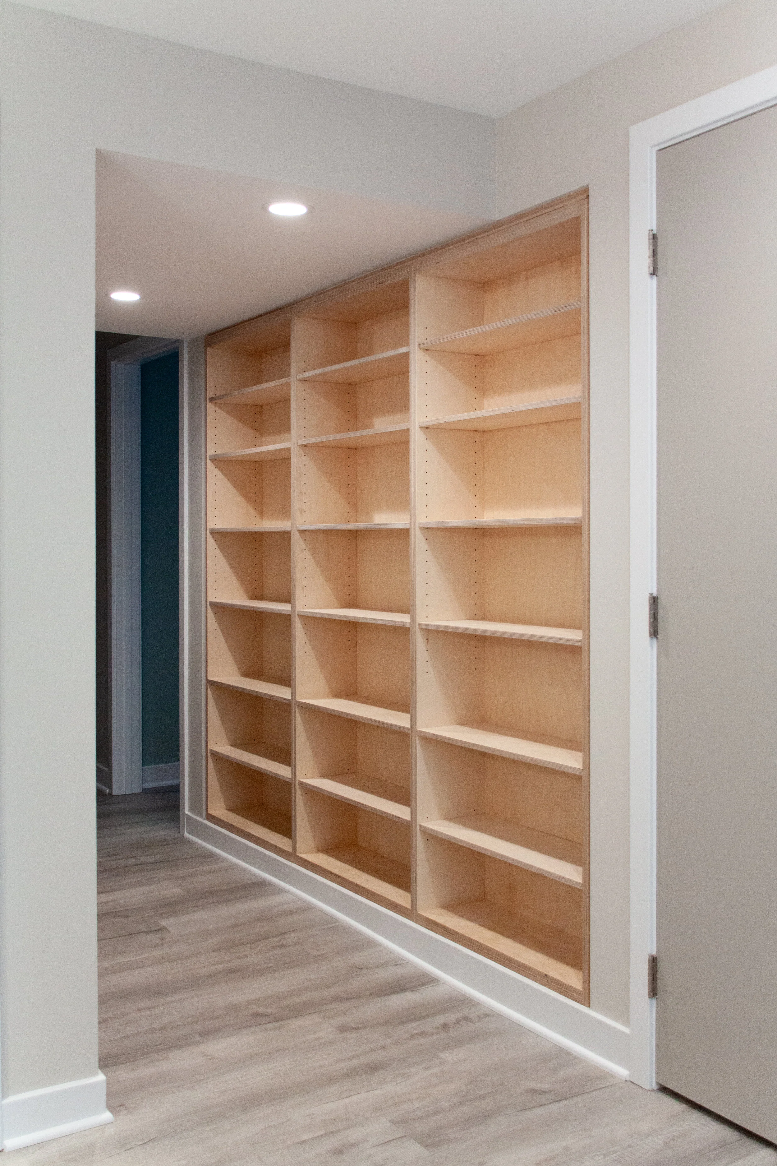 Custom + Built-in — 57th Street Bookcase & Cabinet