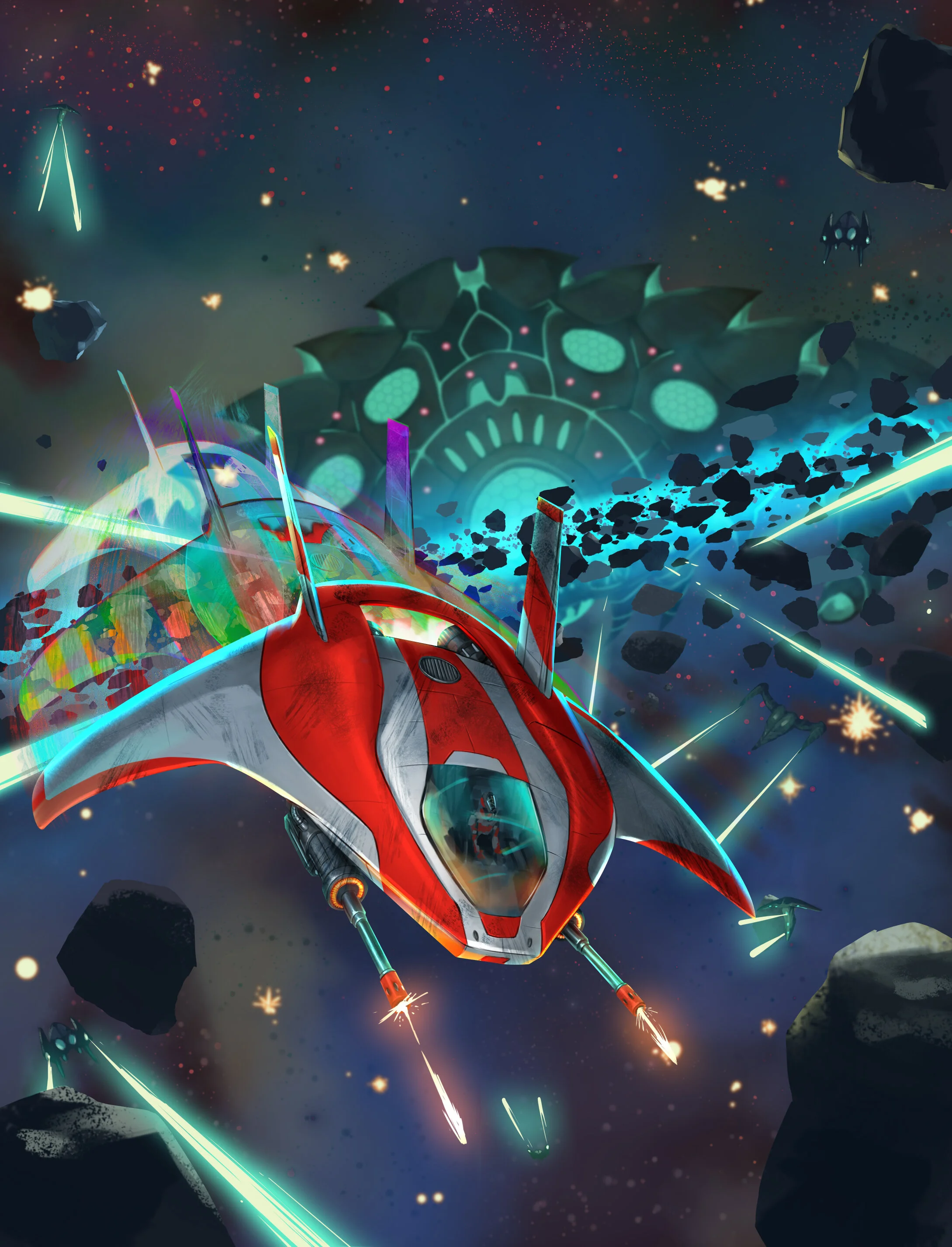 Warp's Edge - A Solo Hero Series Game — Renegade Game Studios