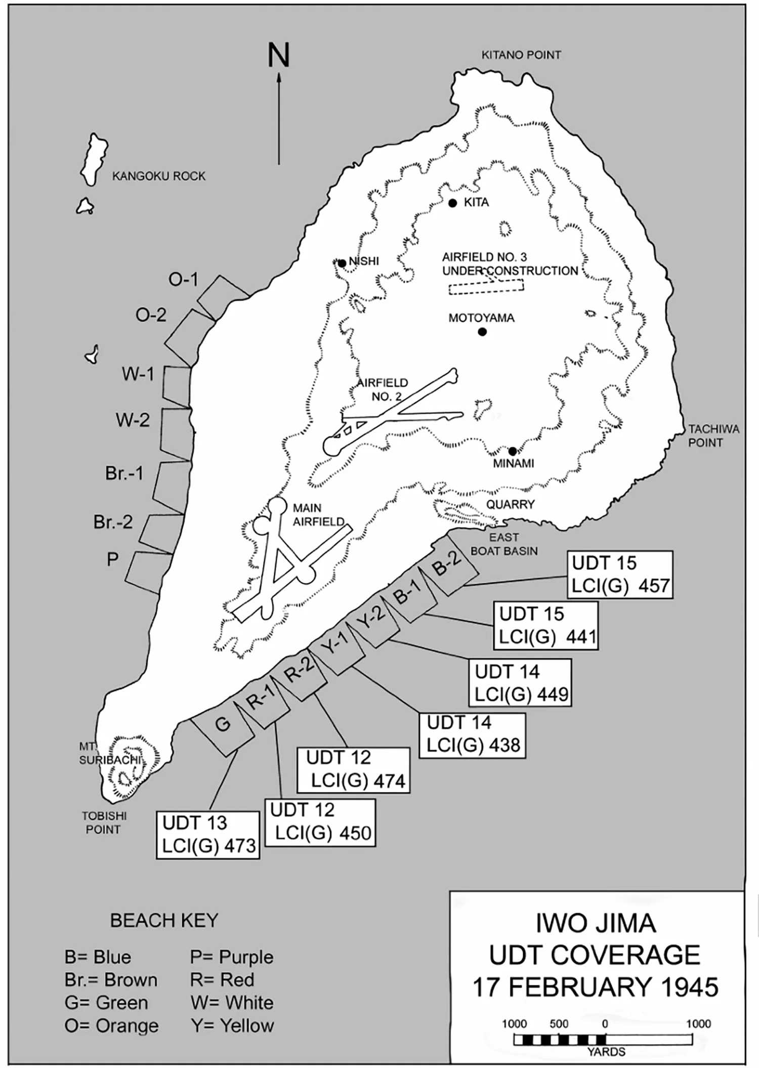 LCI (G) Group Eight Gunboats at Battle of Iwo Jima — Tartuga's Pond