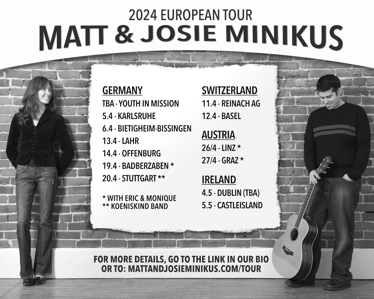Matt and Josie MinikusOfficial website of singer-songwriters Matt and ...
