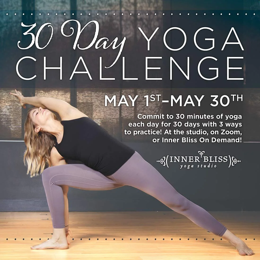 30 Day Yoga Challenge For Beginners