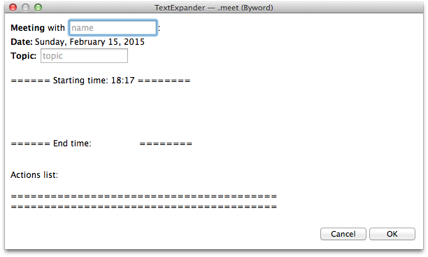 How to make great TextExpander snippets (so that you will remember them) — Work Smart and be ...