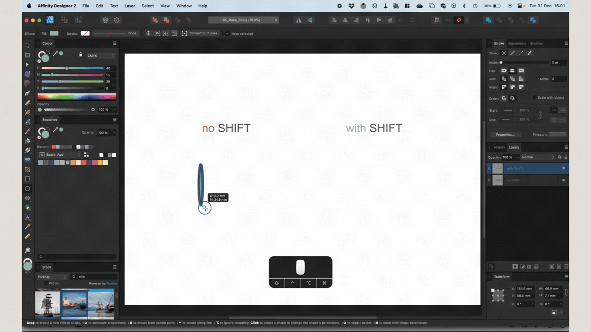 My top 3 tricks I use in Affinity Designer for every single drawing ...