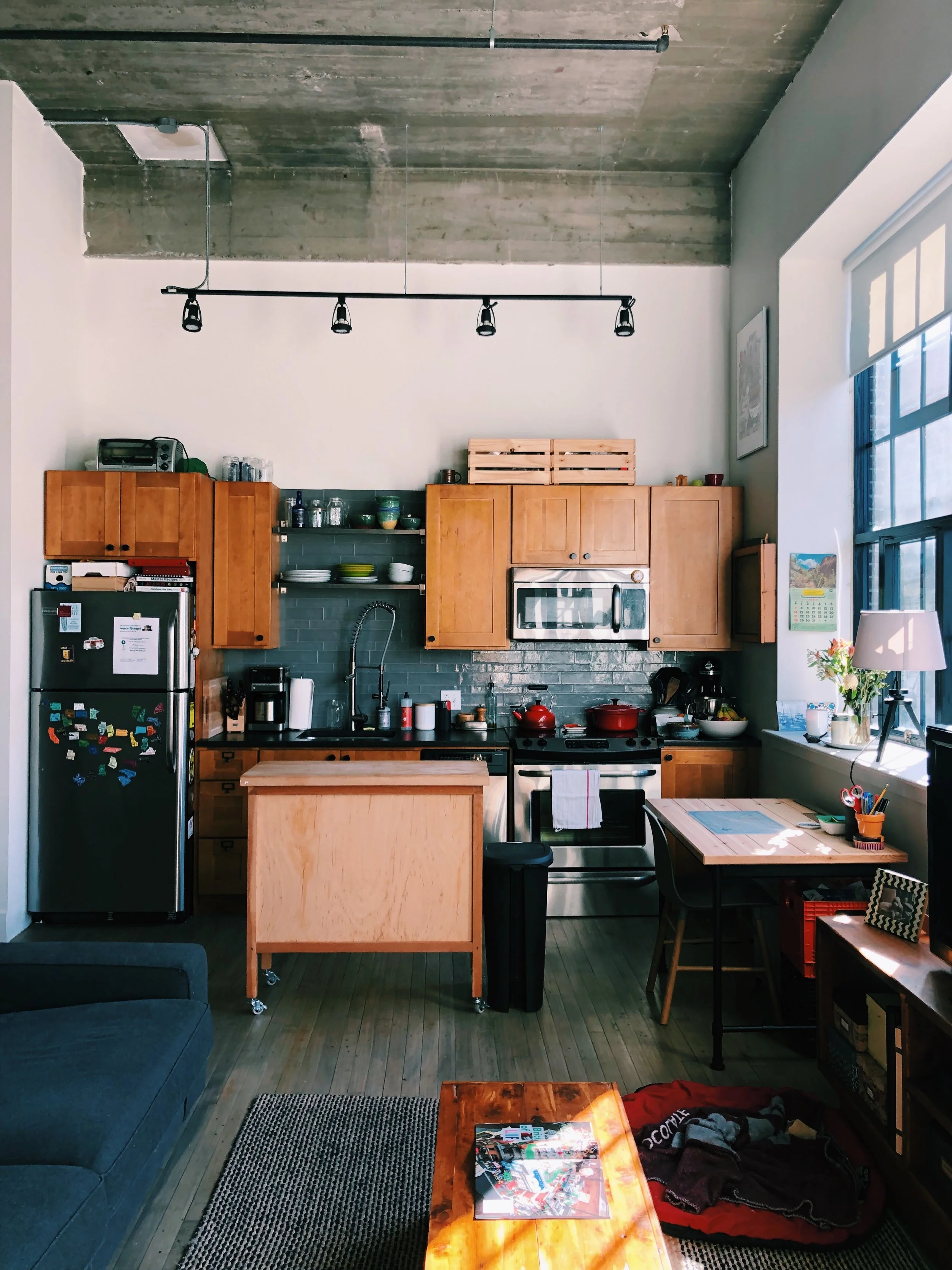 A Look Inside Our Studio Apartment + DIY Loft — Graham.