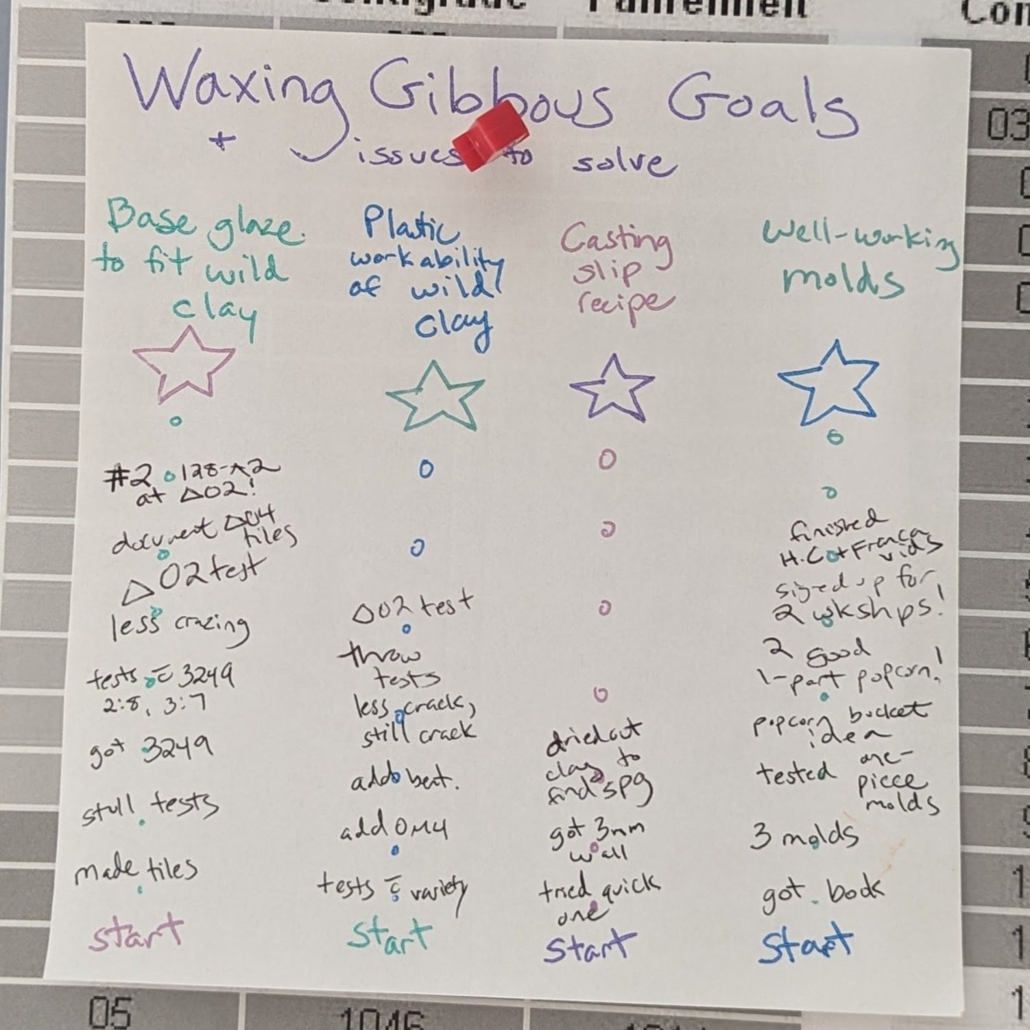 Learning to slip cast wild clay — WAXING GIBBOUS POTTERY