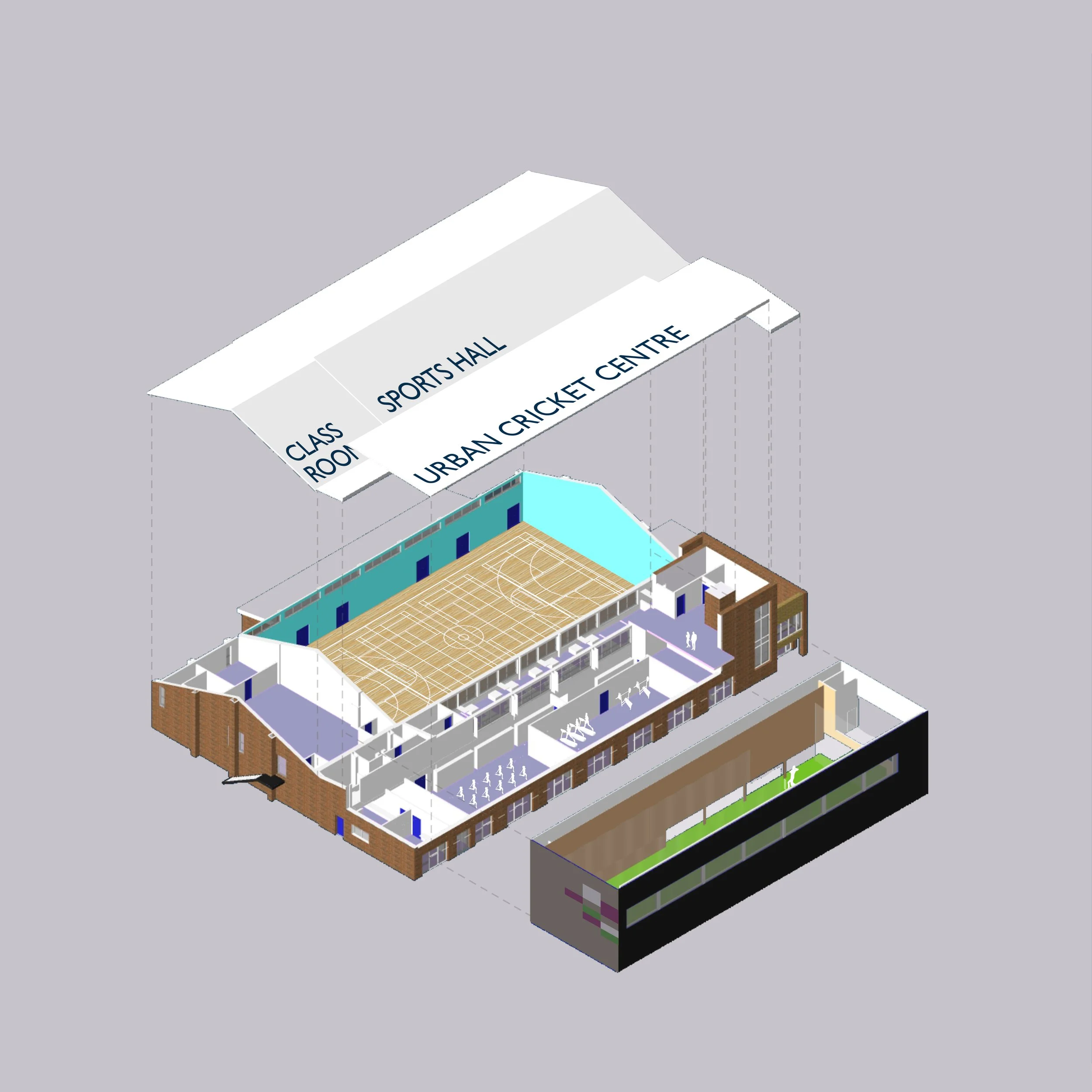 Bradford Cricket Centre — gcp Chartered Architects