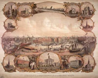 Museum Exhibits - Boomtown — McCormick Bridgehouse & Chicago River Museum