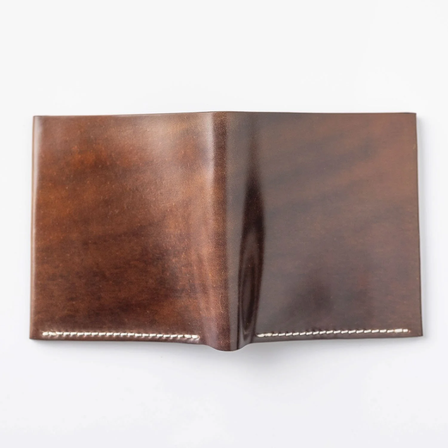 3-3 Wallet - Marbled Color 8 Shell Cordovan — GENUINE HORWEEN PRODUCTS
