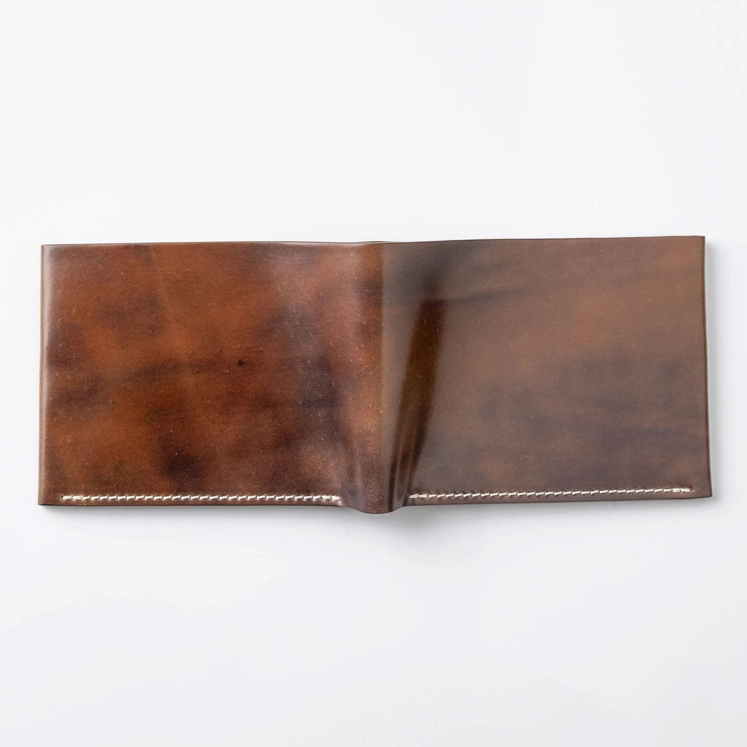 4-4 Wallet - Marbled Color 8 Shell Cordovan — GENUINE HORWEEN PRODUCTS