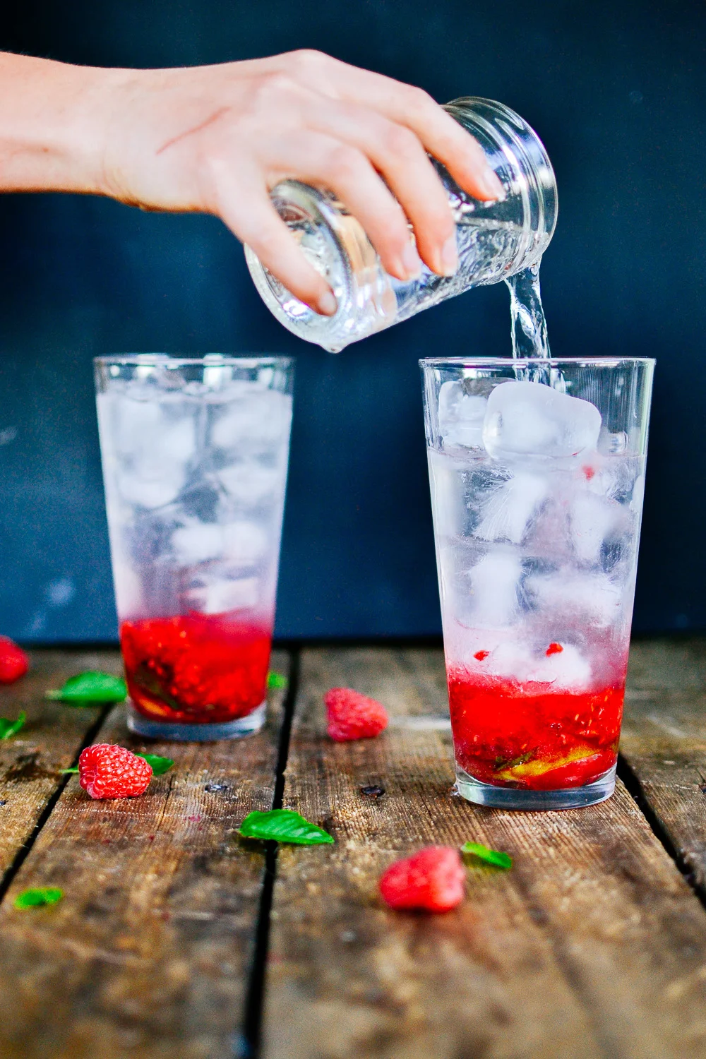 raspberry coconut mojitos — the farmer's daughter | let's bake something