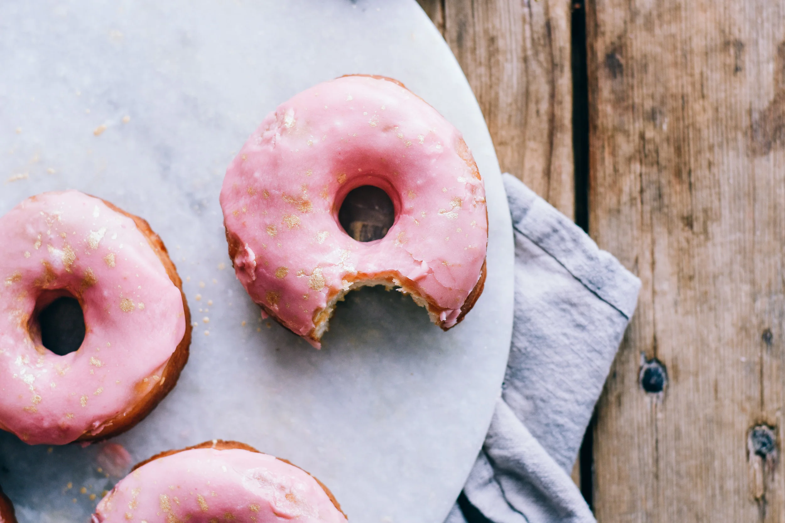 blood orange doughnuts with blood orange glaze — the farmer's daughter ...