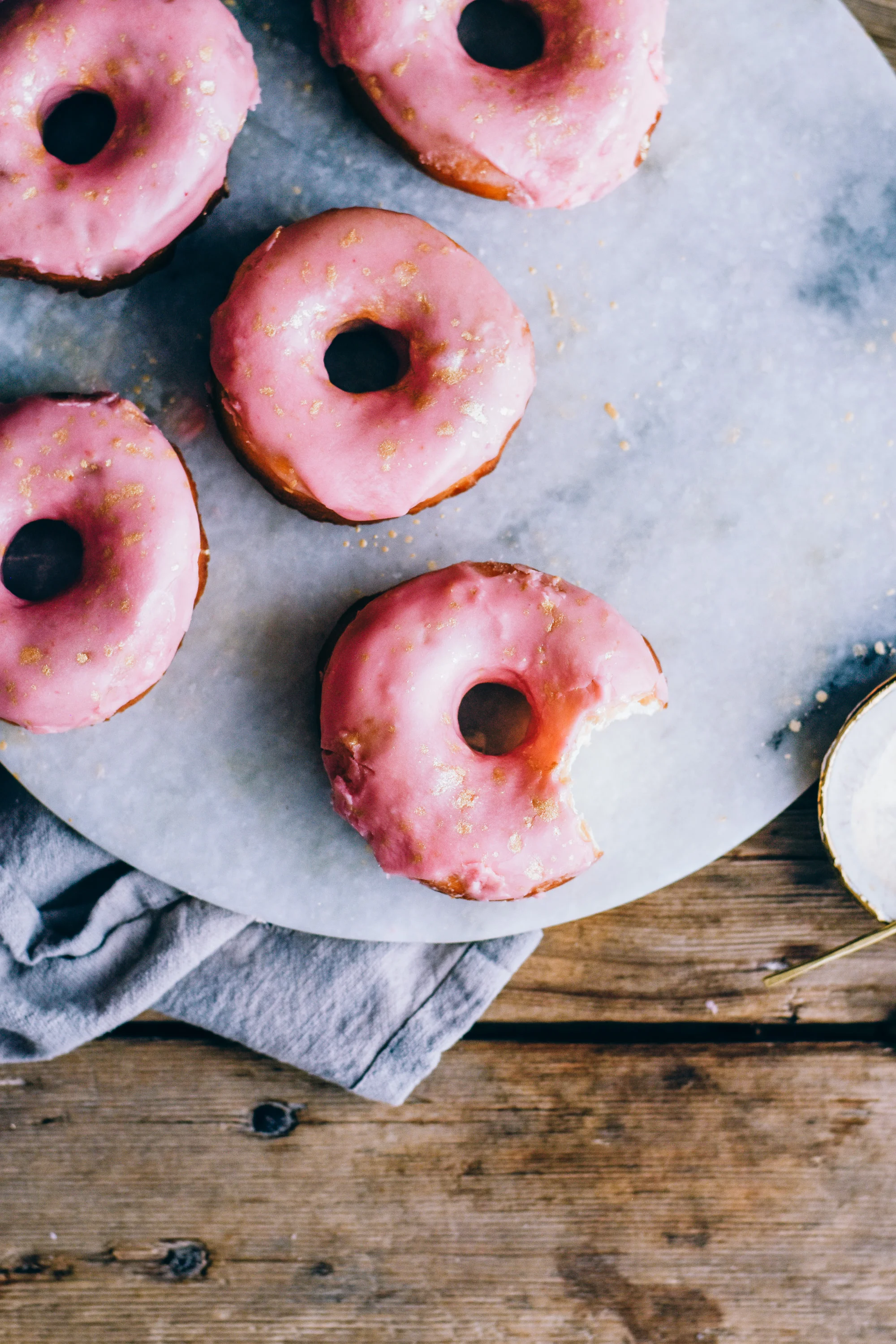 blood orange doughnuts with blood orange glaze — the farmer's daughter ...
