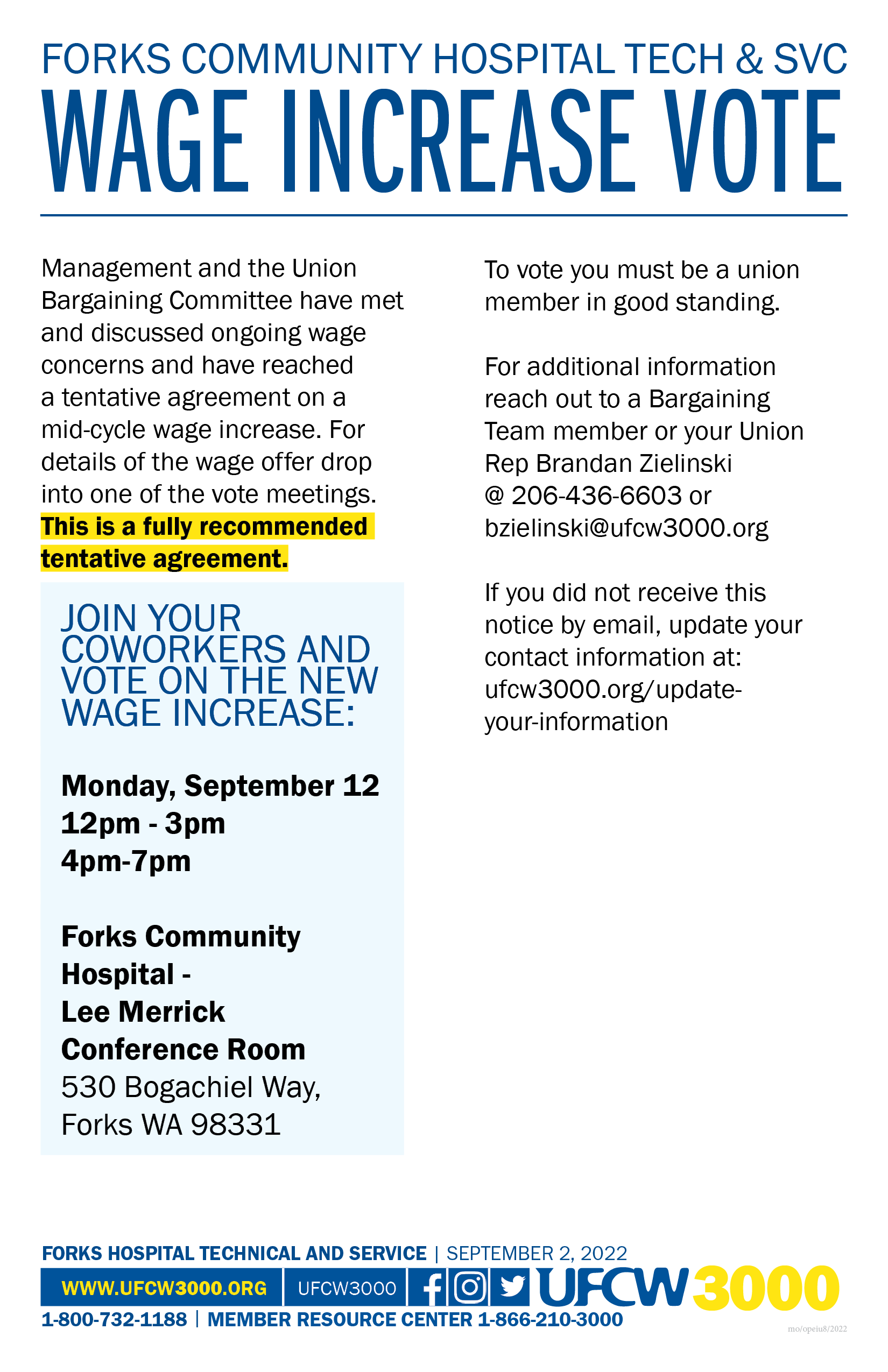 UFCW 3000