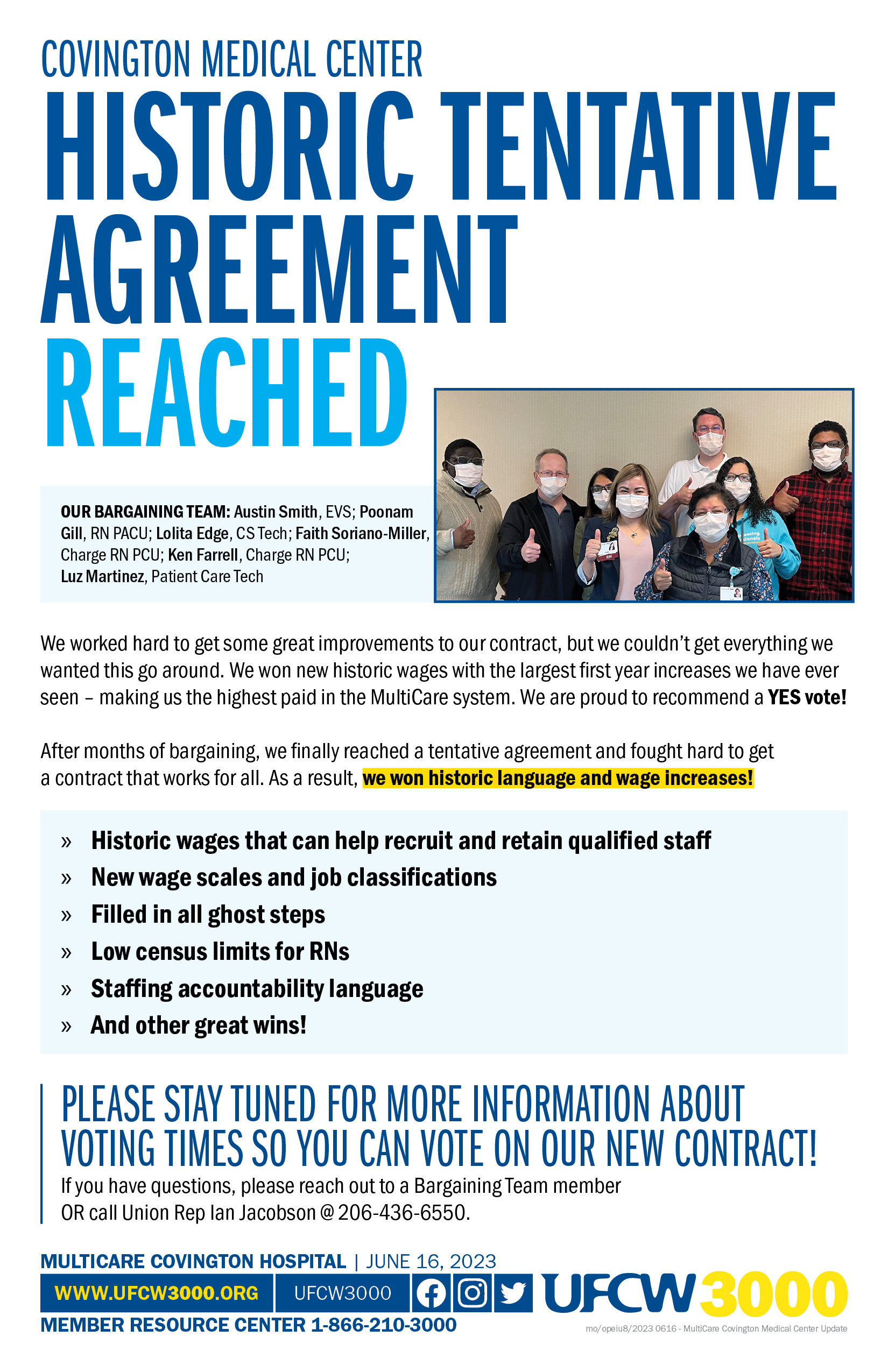 Multicare Covington Hospital - What We’re Fighting For, What we stand ...