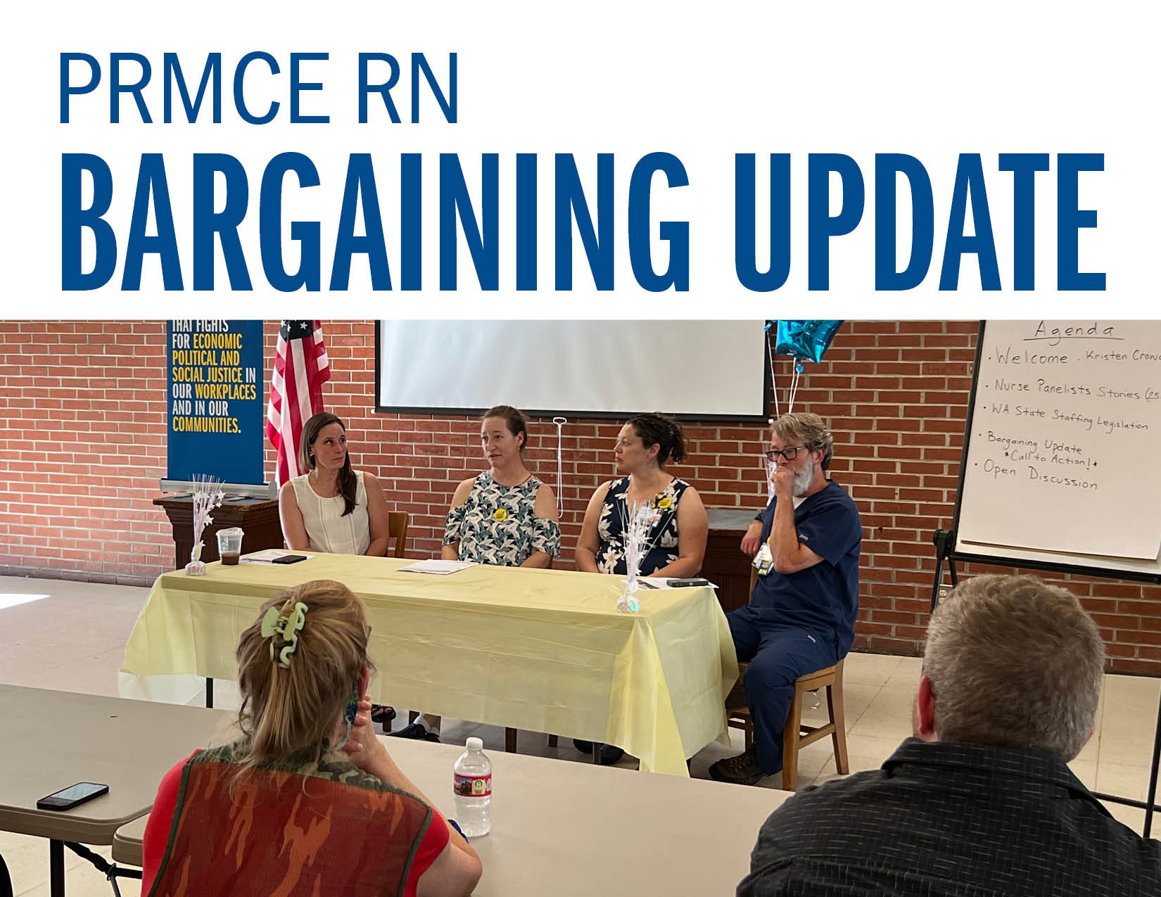 PRMCE DAY FIVE BARGAINING UPDATE — UFCW 3000