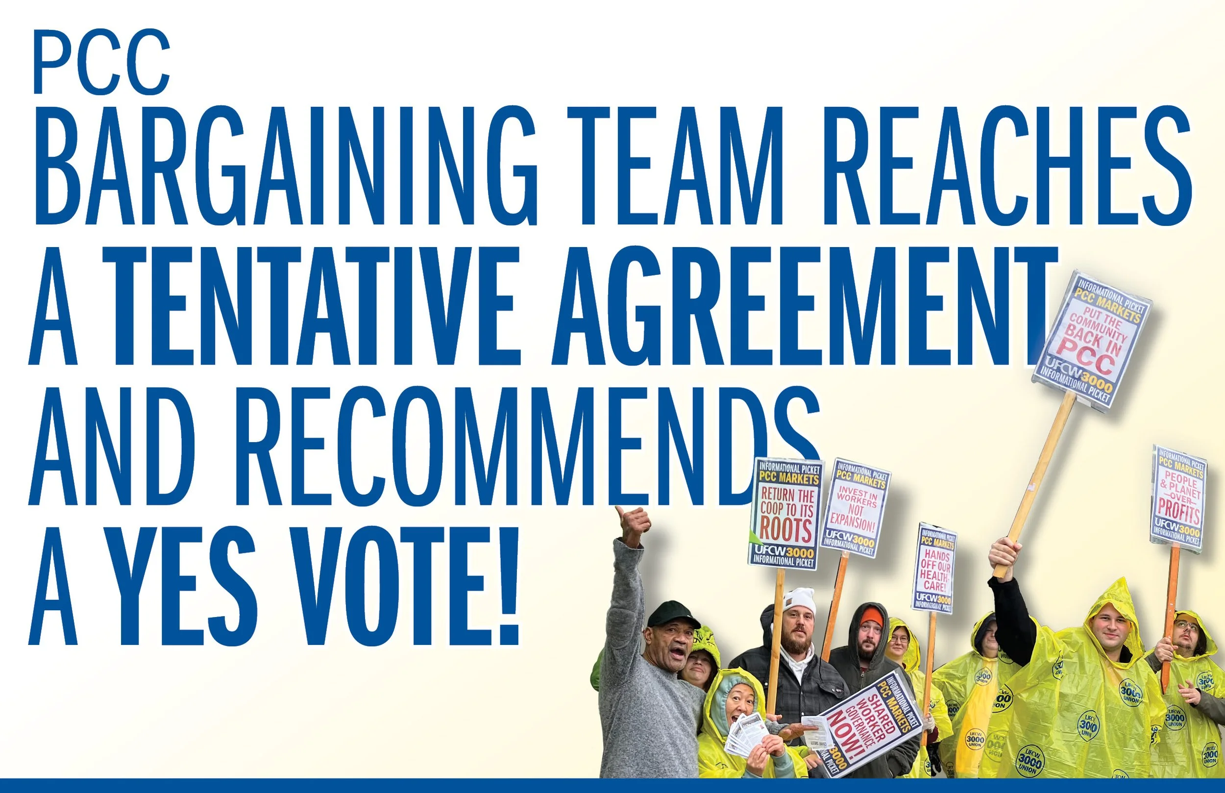 PCC Bargaining Update — UFCW 3000