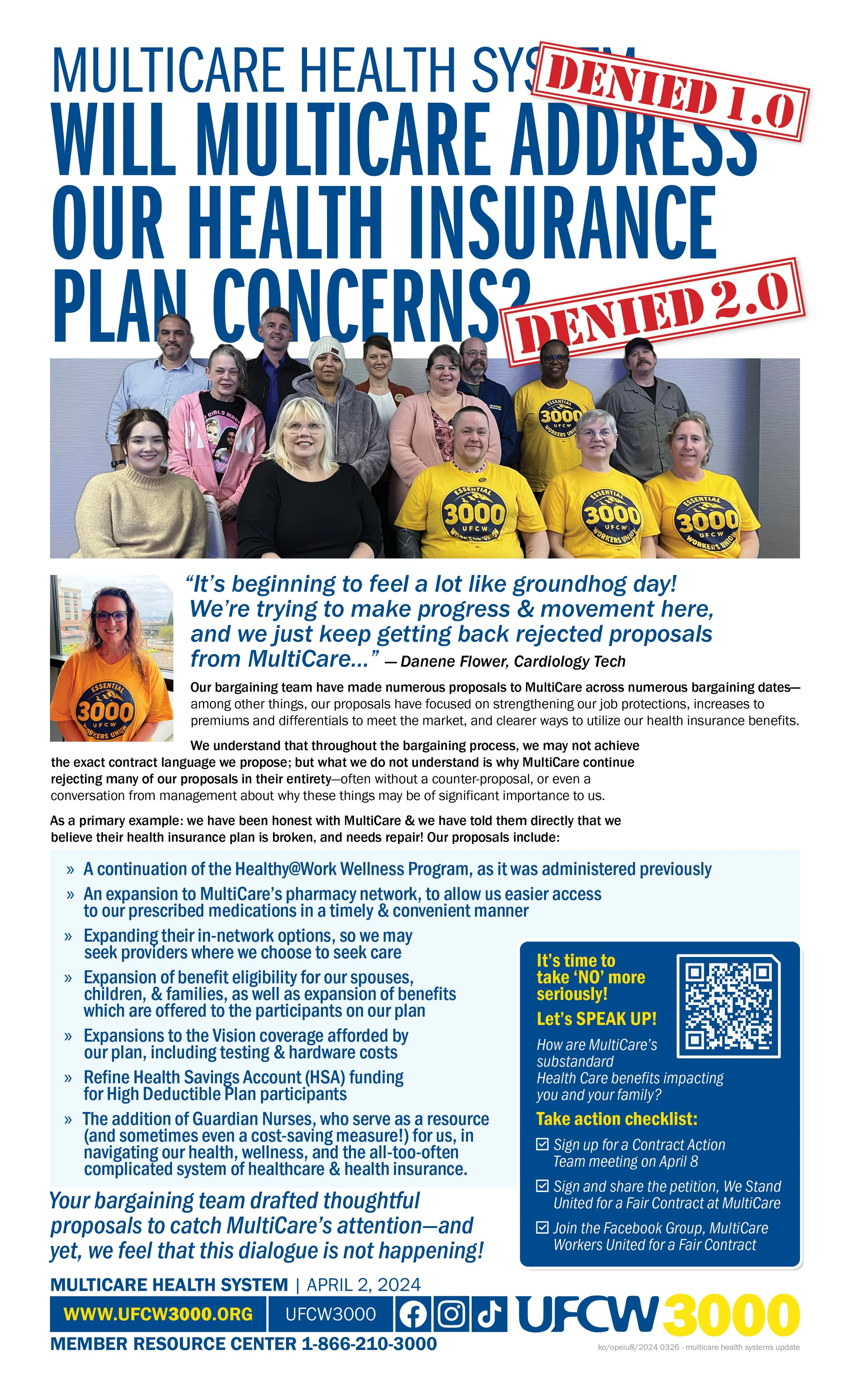 PCC Bargaining Update — UFCW 3000