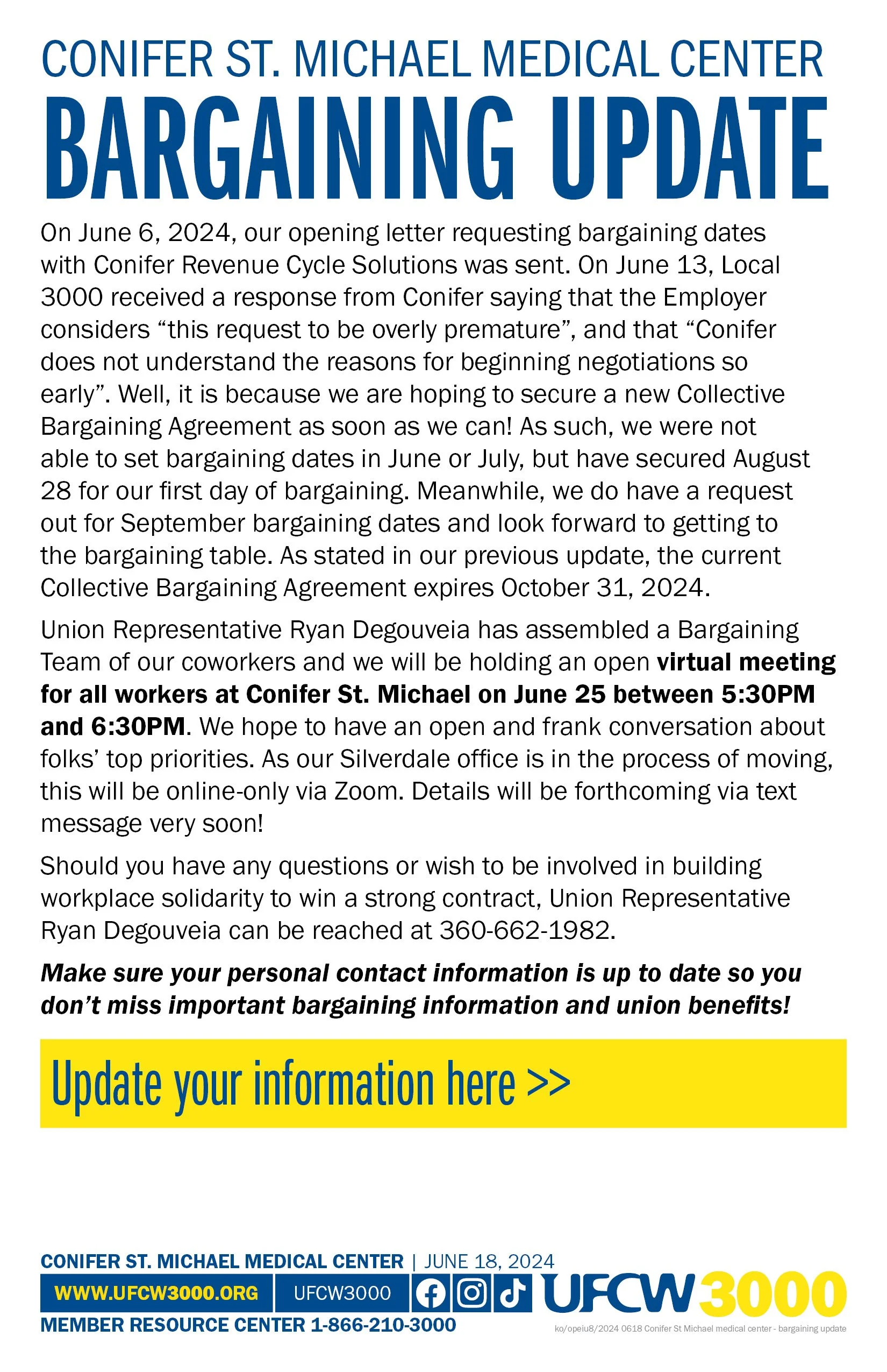 News & Updates — UFCW 3000