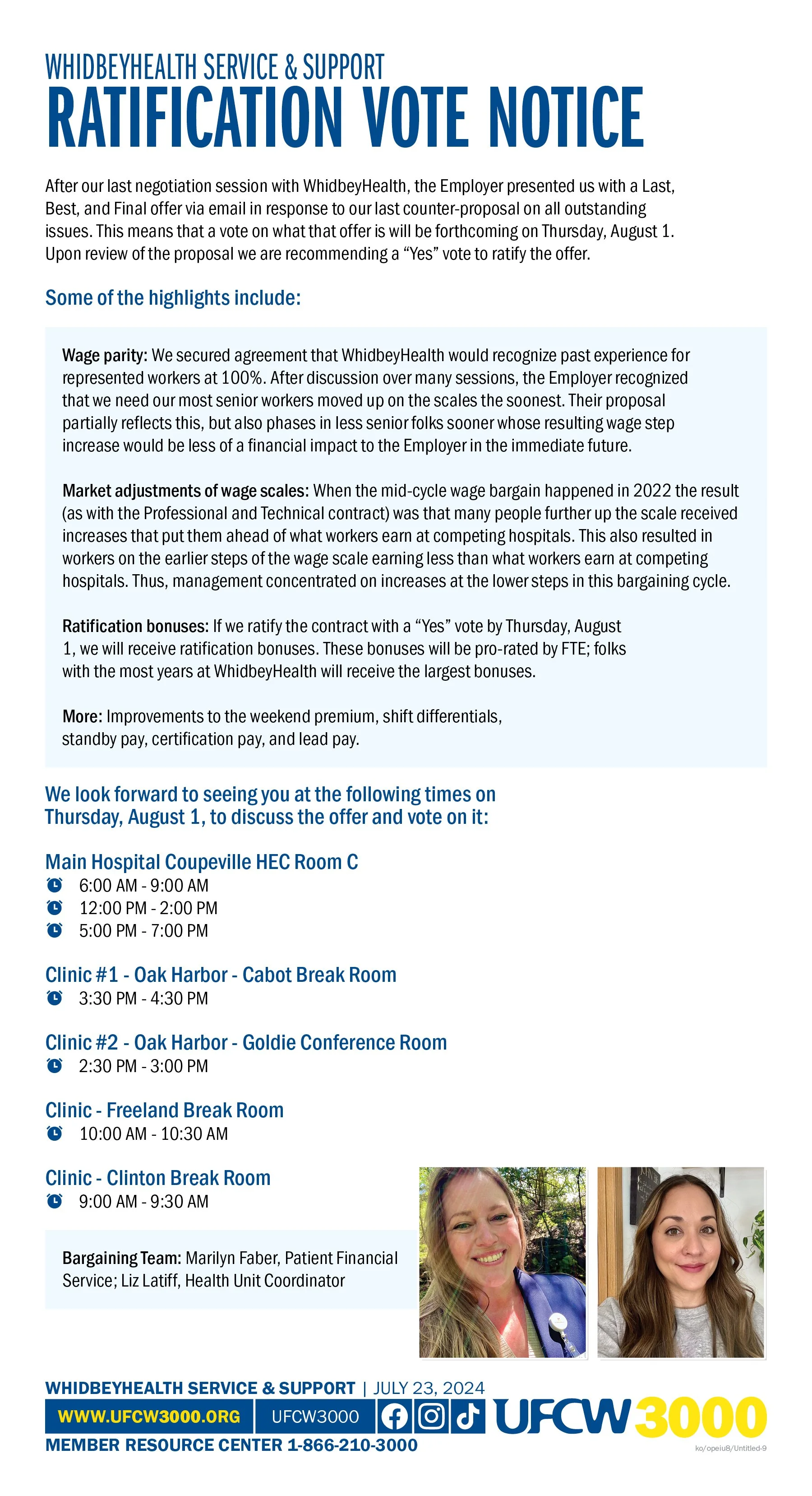 News & Updates — UFCW 3000