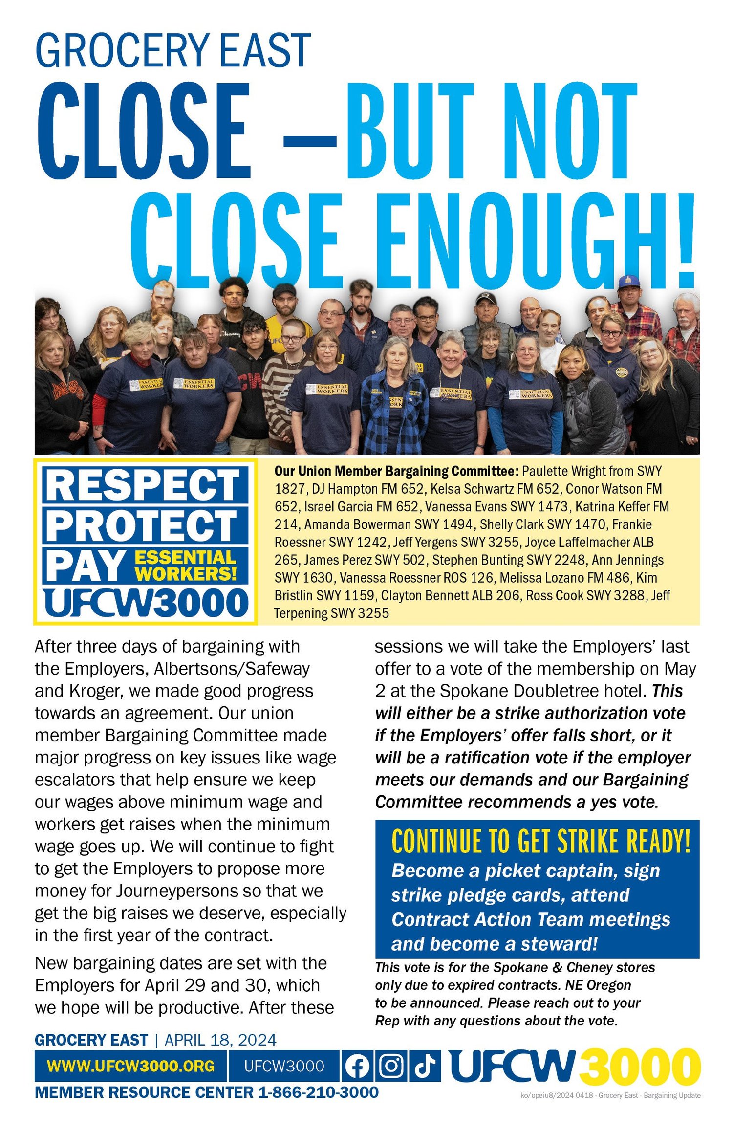 Kroger — News & Updates — UFCW 3000