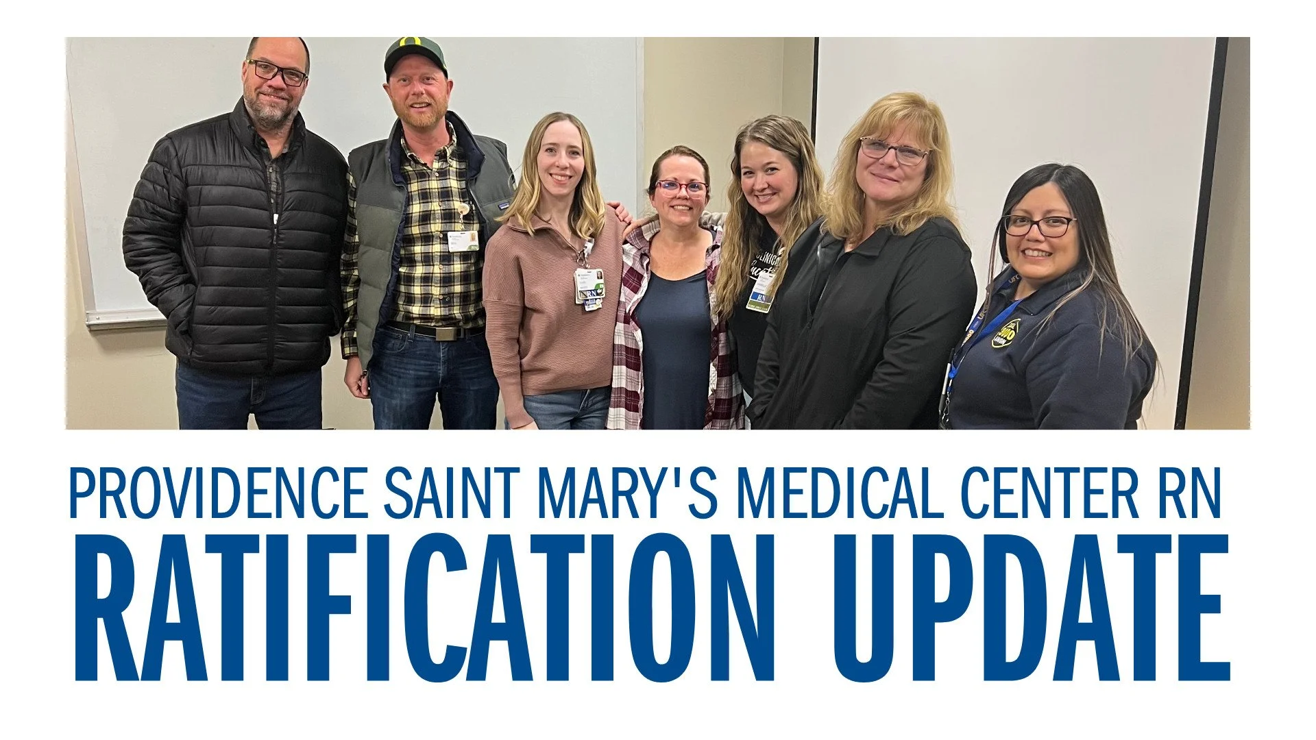 Providence St. Mary Medical Center RN - Ratification Update — UFCW 3000