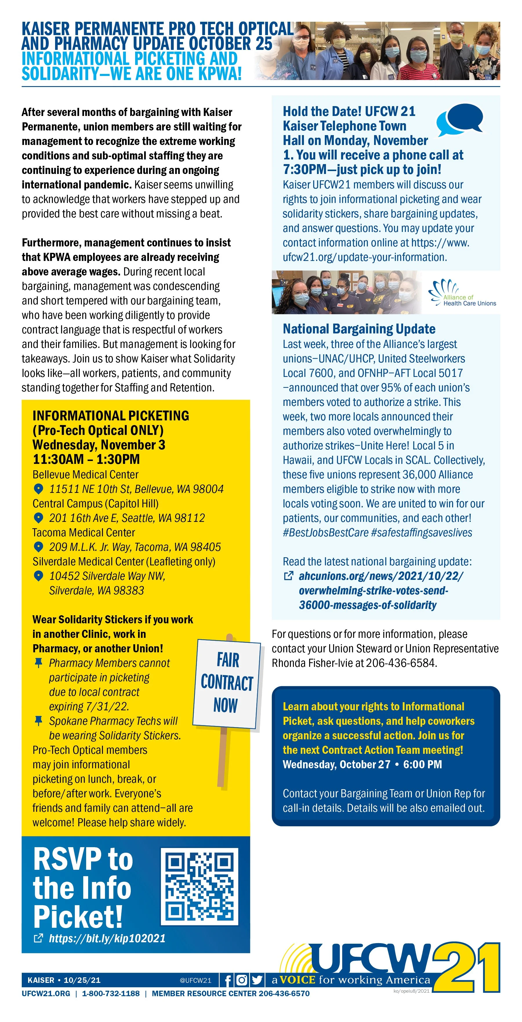 Kaiser Permanente Pro Tech Optical and Pharmacy Update October 25 ...