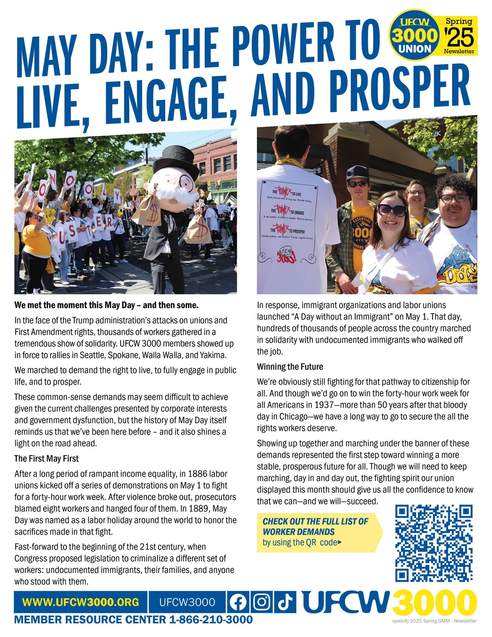 GMM-Call — UFCW 3000