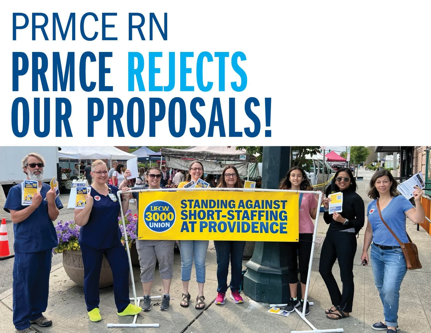 PRMCE rejects our proposals! — UFCW 3000