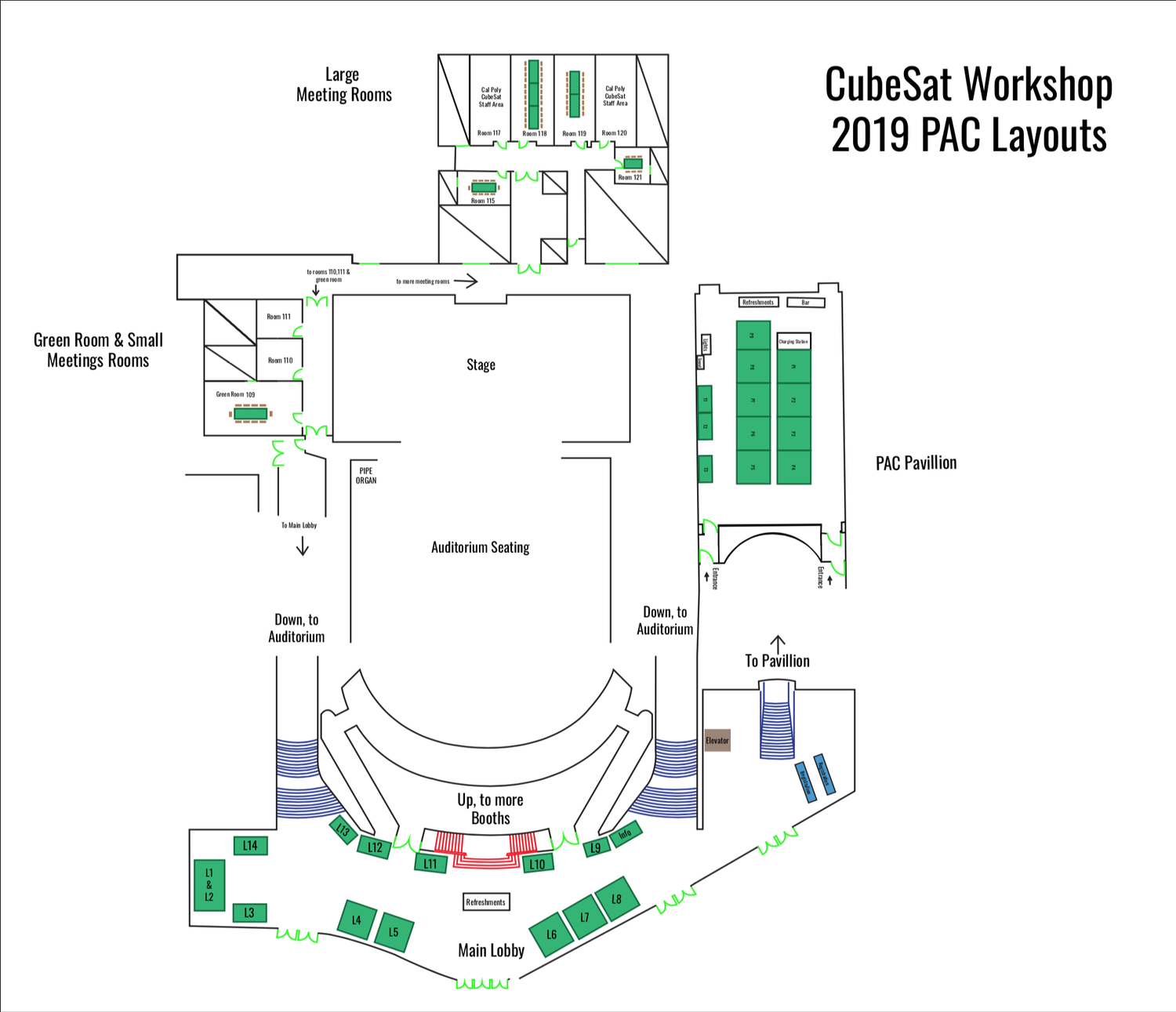 Cal Poly Performing Arts Center Maps — CubeSat