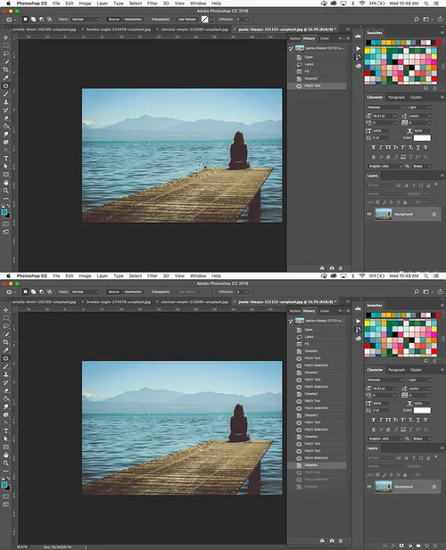 How to Get Rid of Unwanted Objects in Photoshop — Laurie Cosgrove Design
