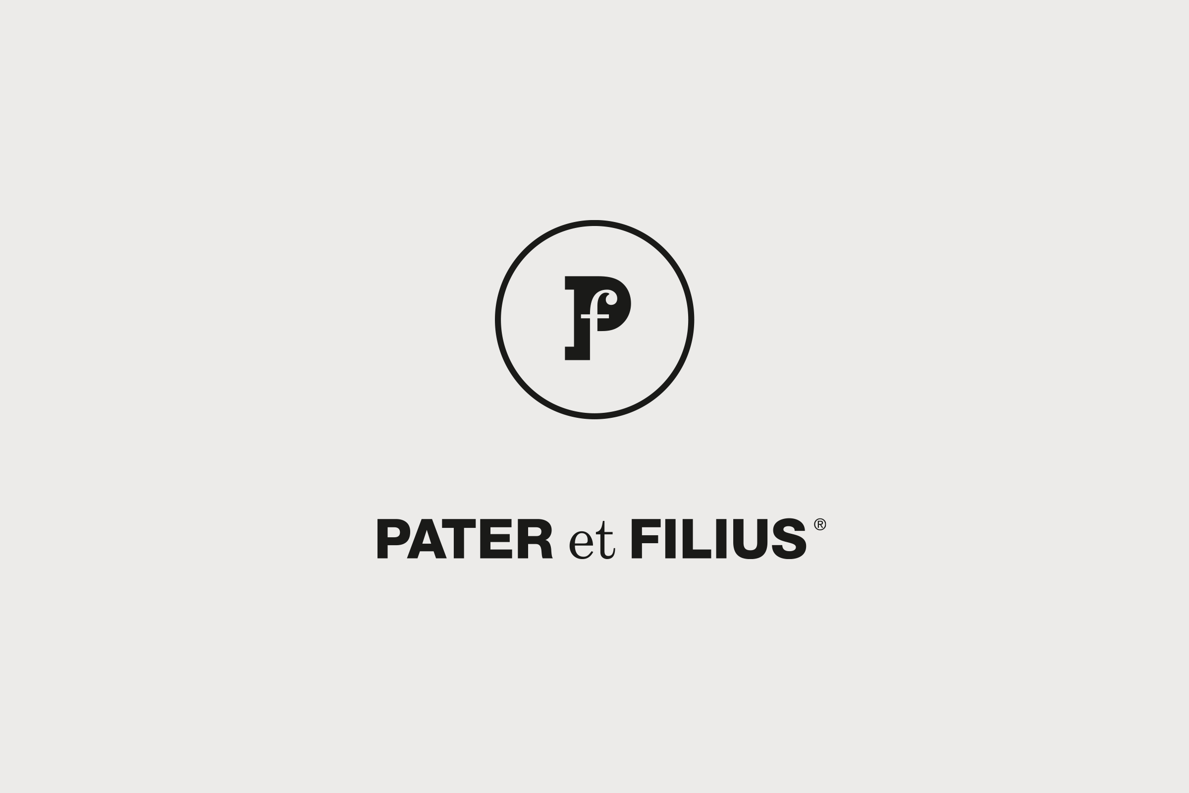PATER et FILIUS. — Joël Walser. ArtWork.