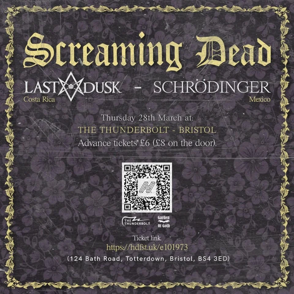 Grey Muzzle Presents: Screaming Dead + Last Dusk + Schrodinger — The ...