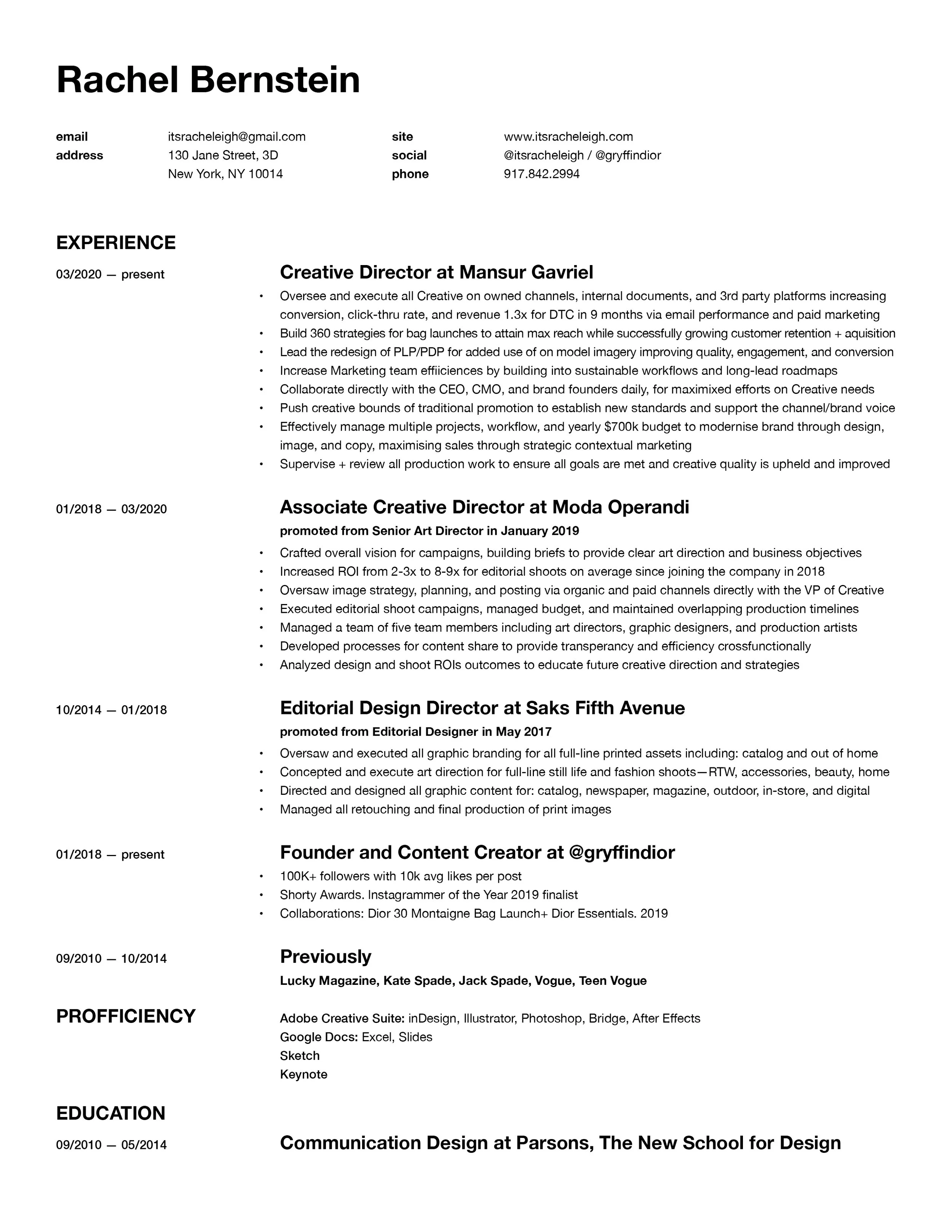 Rachel Bernstein Artist