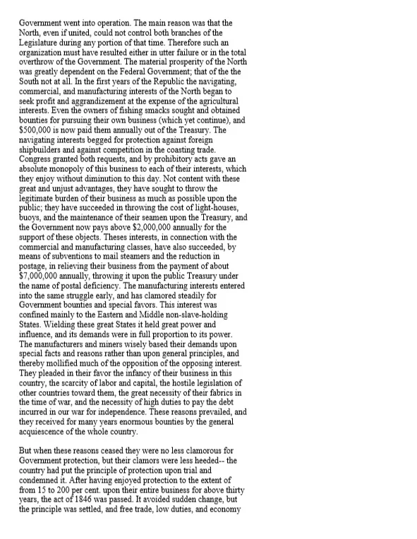 Secession Documents: Georgia — Civil Discourse