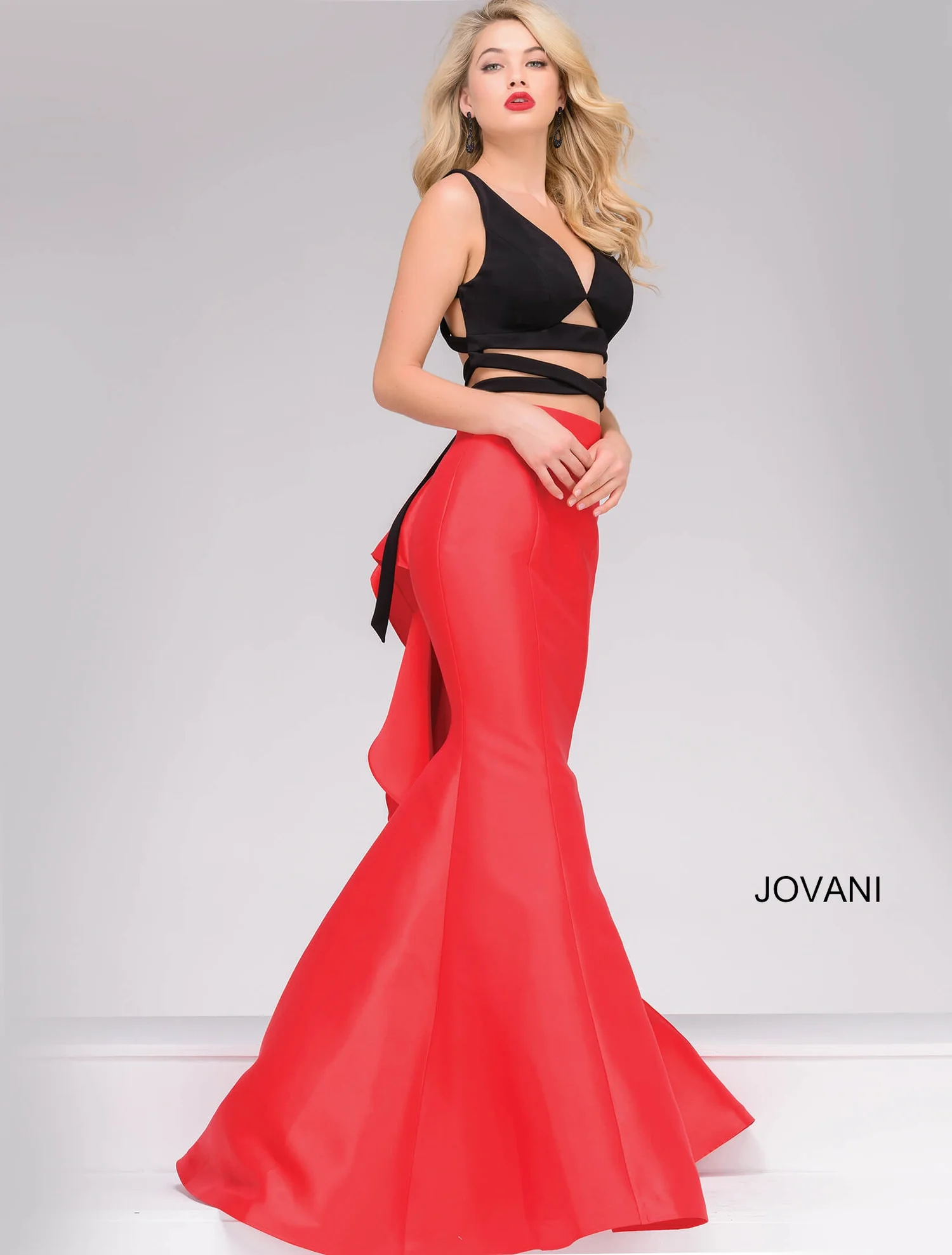 Red And Black Mermaid Dresses