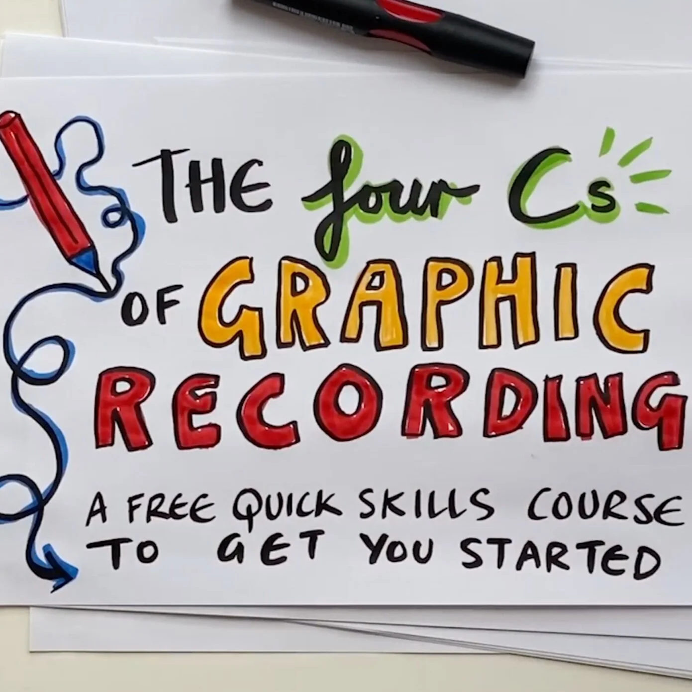 Graphic recording, live illustration, and sketchnotes — Sarah Firth