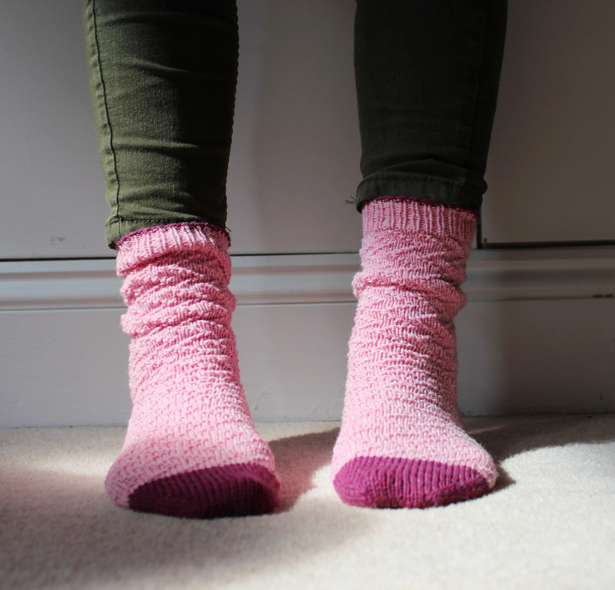 pattern launch | zigzaggy socks — Potter & Bloom