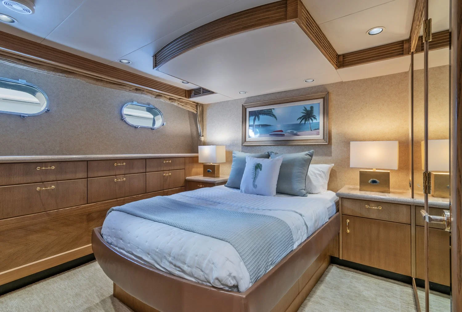 Luxury Yacht Bedroom