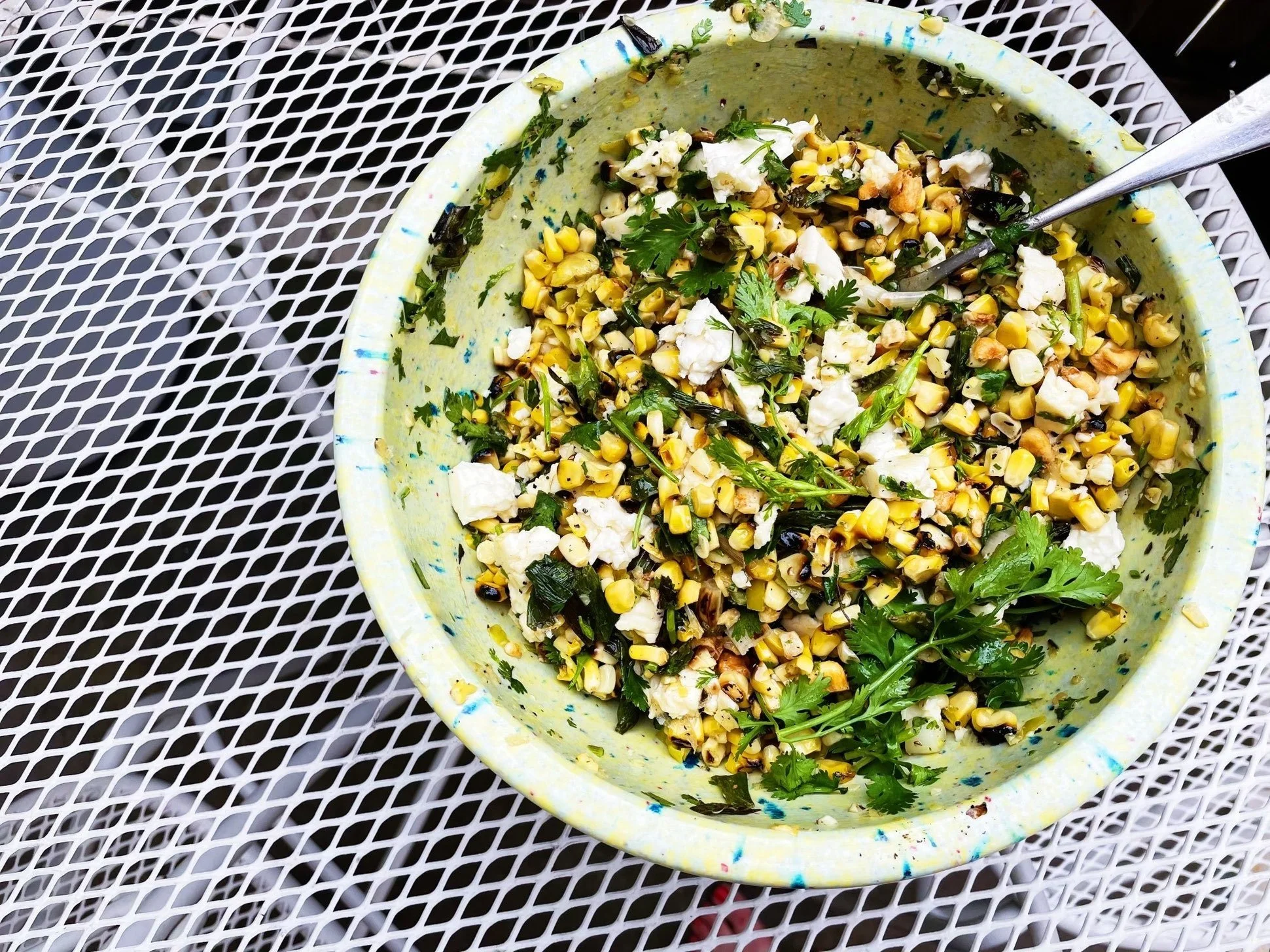 Grilled Corn and Scallion Salad — Alison Roman