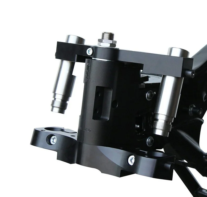 American Suspension 42° rake - Touring Bolt On Big Wheel kit for 26 ...